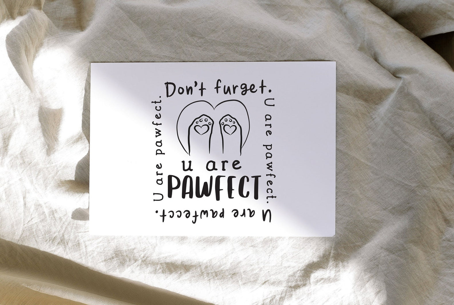 Pawsitive Affirmations Set of 3 5x7 Prints Set – barkleyandwagz.com